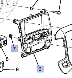86531670 - F Control 2018-2019 Chevrolet | Parts Overstock