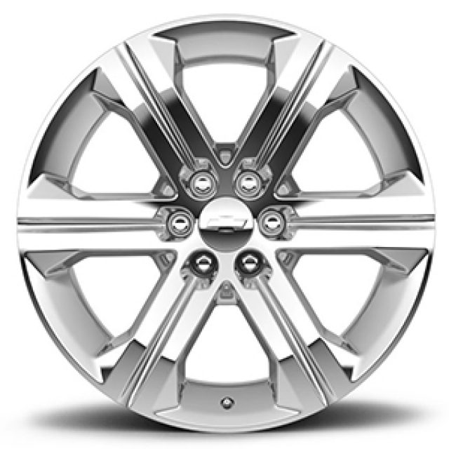 84346102 - 22 Wheel, 6-Spoke Chrome 2015-2020 GM | GMPartsNow