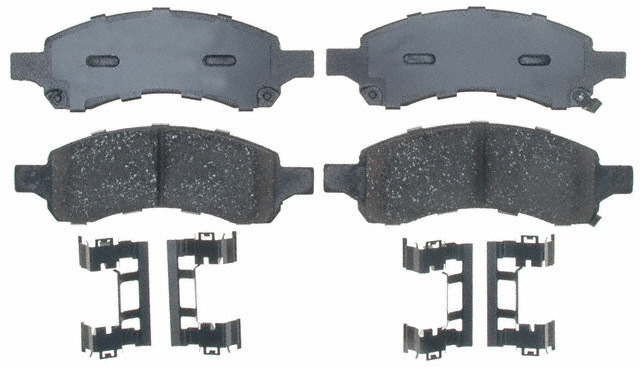 19427992 - Ceramic Front Disc Brake Pad Kit with Clips GMPartsNow