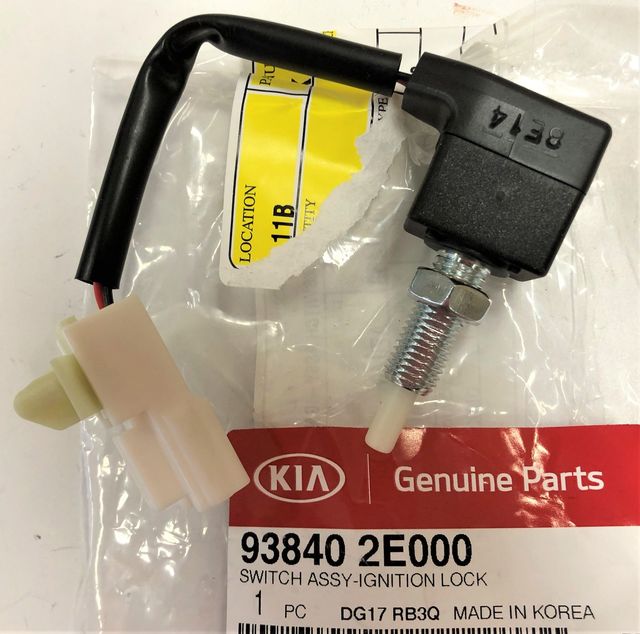93840-2E000 - Clutch Starter Safety Switch 2001-2018 Kia | Kia.Parts Store