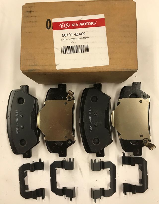 58101-4ZA00 - Brake Pads Front 2014-2015 Kia Sorento | Kia.Parts Store