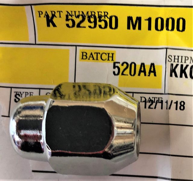 52950-M1000 - Wheel Nut 2007-2017 Kia | Kia.Parts Store