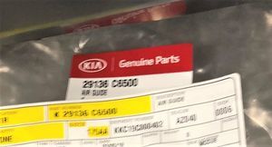29136-C6500 - Lower Air Guide 2016-2018 Kia Sorento | Kia.Parts Store