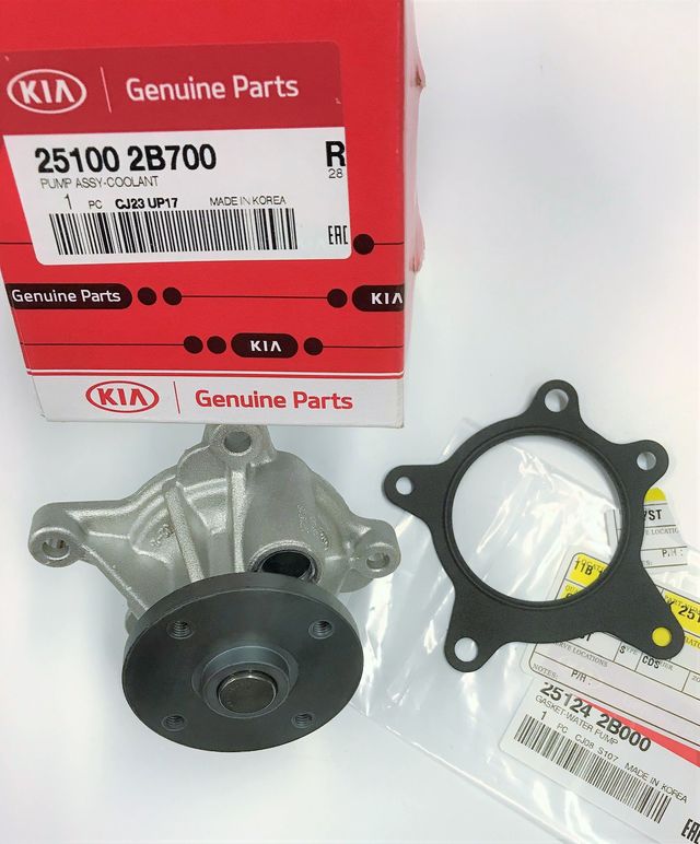 1234589 - Water pump and gasket 2010-2023 Kia | Kia.Parts Store