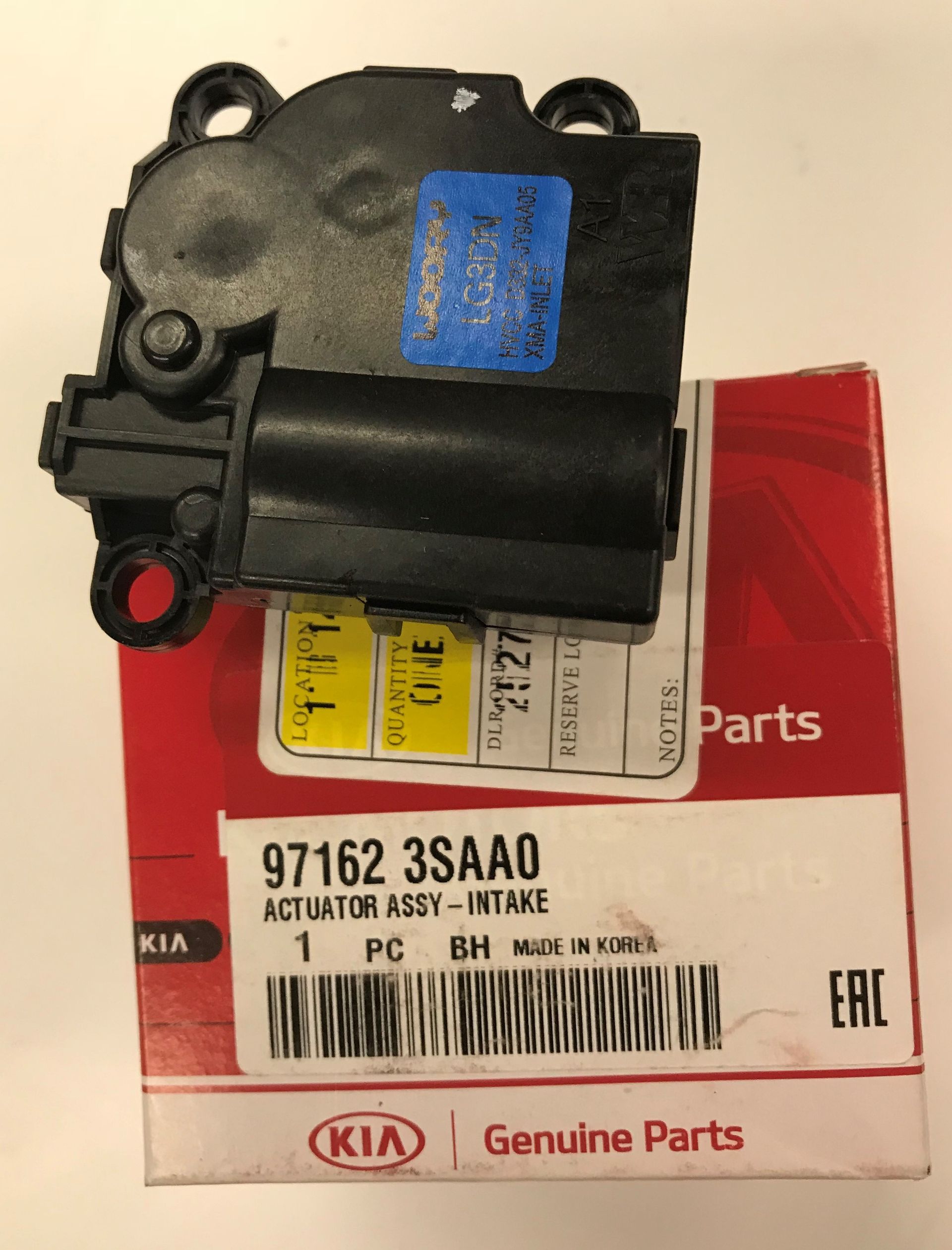 97162-3SAA0 - HVAC Air Inlet Door Actuator 2011-2025 Kia | Kia.Parts Store