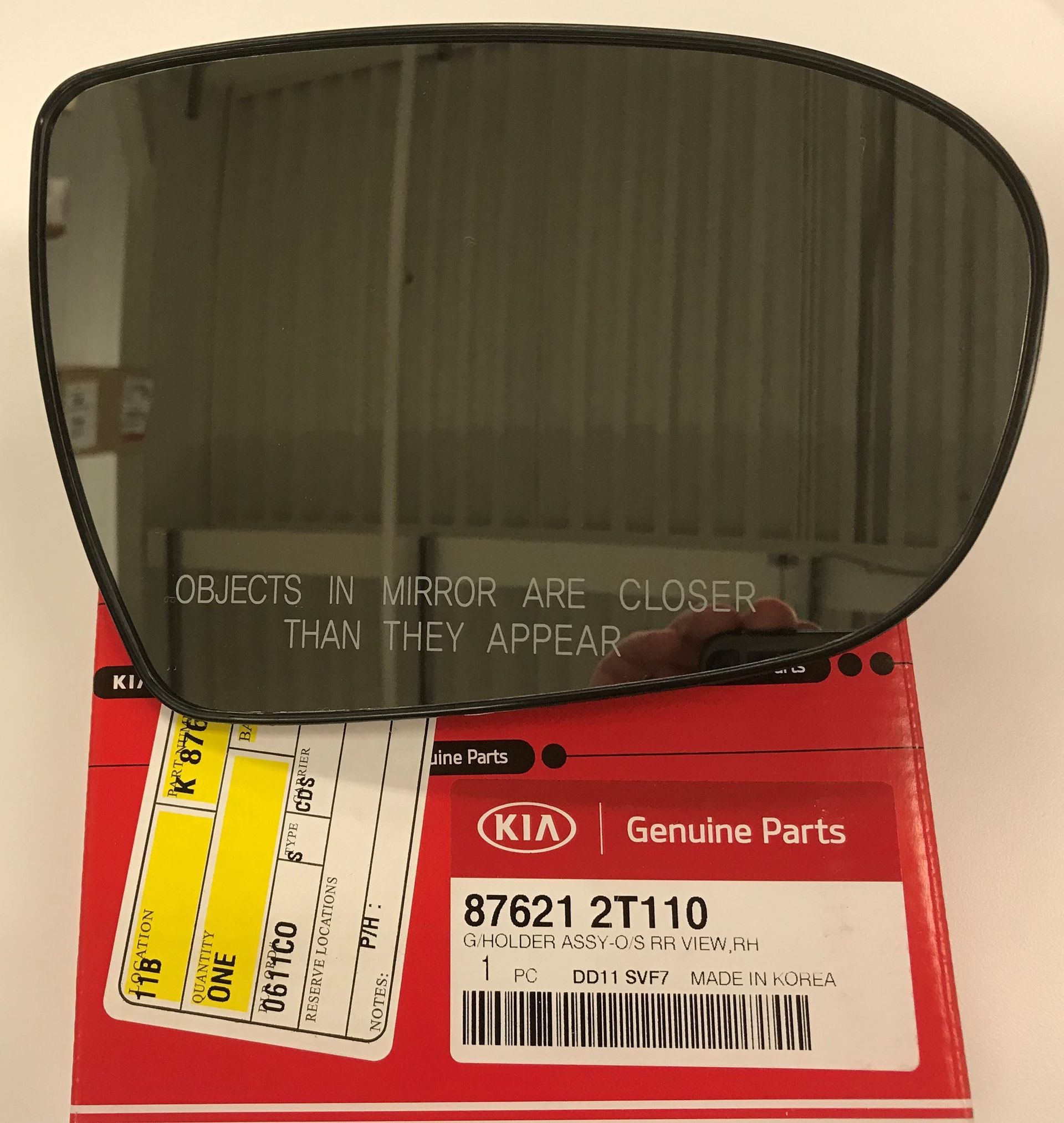 87621-2T110 - Mirror Glass 2011-2016 Kia Optima | Kia.Parts Store
