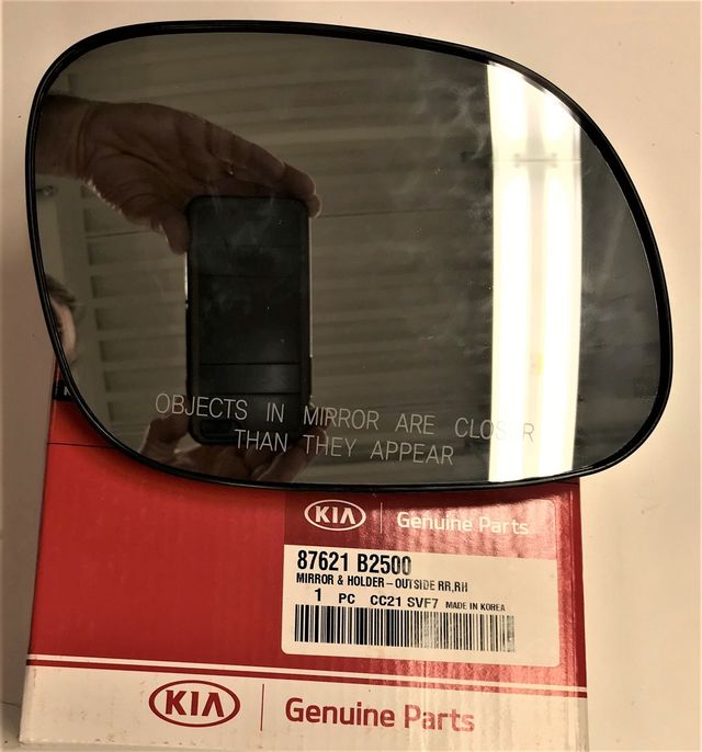 87621-B2500 - Mirror Glass 2014-2019 Kia | Kia.Parts Store