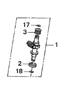 06164-P8E-A00 - 2002-2004 Honda - Injector Set Fuel | Honda Parts Cheap