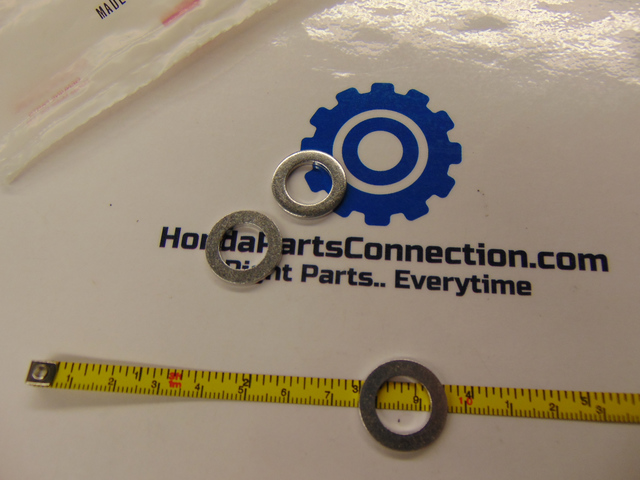94109-12000 - 12mm aluminum crush washer | Genuine Honda Parts