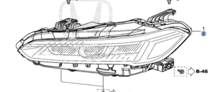 33150-T20-A52 - 2022-2025 Honda Civic - Headlamp Assembly | Honda Parts ...