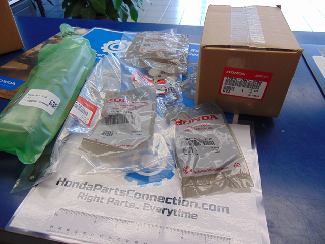 06160-RLV-305 - Fuel Injector Kit VIN REQUIRED to order | Genuine Honda ...