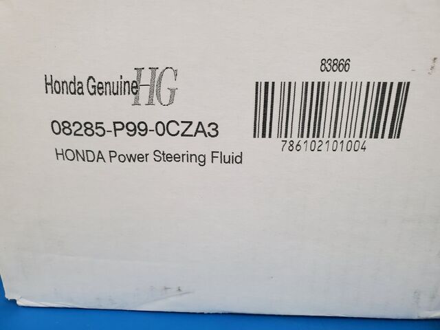 08285-P99-0CZA3 - Genuine HONDA POWER STEERING FLUID (same as 08206 ...