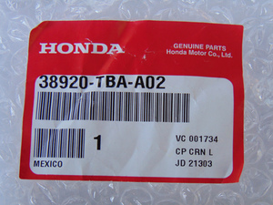 38920-TBA-A02 - 2016-2022 Honda - Sensor Assembly Battery (L) | Genuine ...