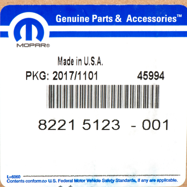 2018-2026 Jeep Wrangler Fuel Door 82215123AB | Mopar OEM Parts Outlet