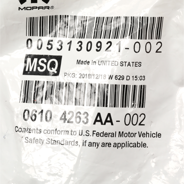 2007-2025 Mopar OEM NEW Mopar 2007-2018 Jeep Wrangler JK Hex Flange ...