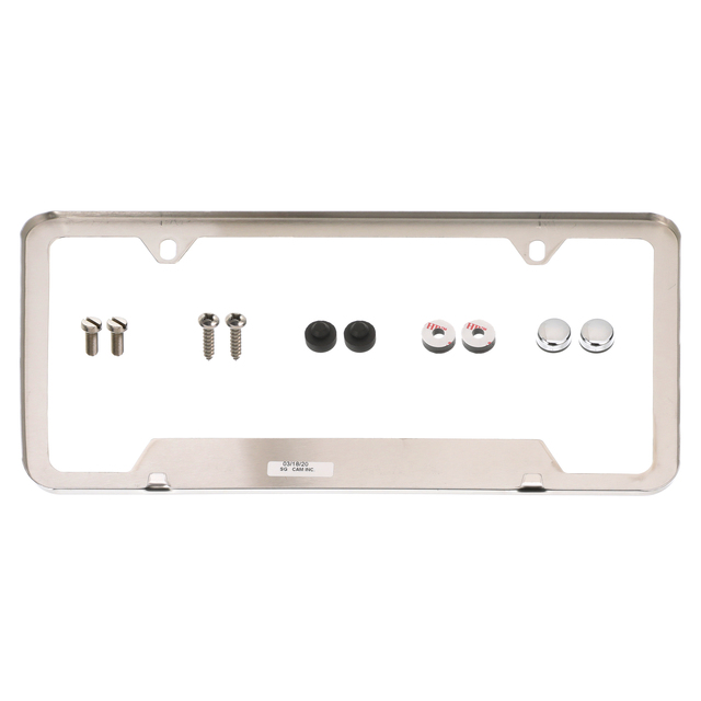 2006-2024 Mazda License Plate Frame, Polished, Mazda Logo C9N3-V4-027A ...