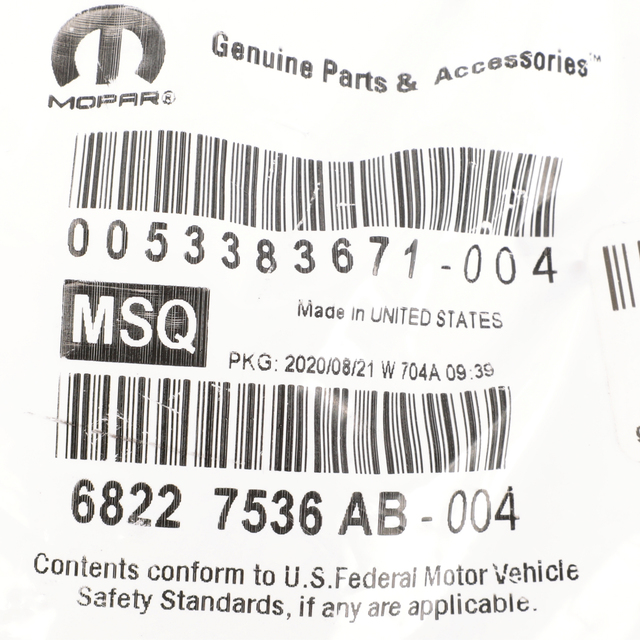 2014-2018 Jeep Cherokee OEM NEW 2014-2019 Mopar Jeep Cherokee Rear Hood ...