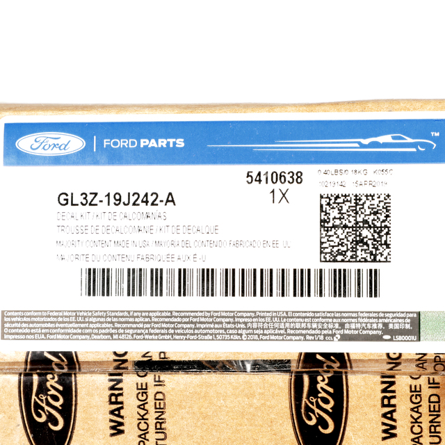 OEM NEW Ford Decal GL3Z-19J242-A GL3Z-19J242-A | Ford OEM Parts Outlet