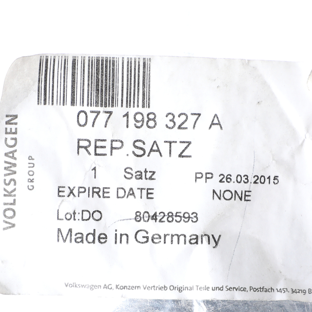 077-198-327-A - OEM NEW VW Volkswagen Intake Manifold Acuator Link ...