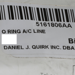 2002-2026 Mopar OEM NEW 2002-2020 Mopar A/C Line O Ring, Expansion ...