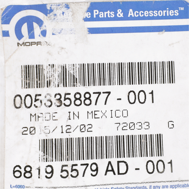 2014-2017 Jeep OEM NEW 2014-2017 Mopar Jeep Compass SE Harness Patriot ...