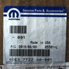 2019-2023 Jeep Cherokee OEM NEW Mopar 19-20 Jeep Cherokee Altitude ...