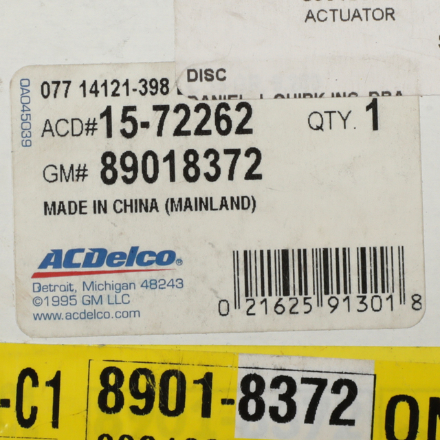 1996-2025 GM OEM NEW 1996-20 GM Cadillac Chevrolet Rear HVAC Air Inlet ...