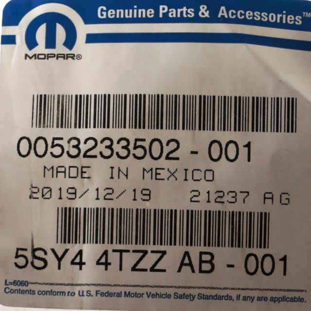 2017-2022 Jeep Compass OEM NEW 17-19 Mopar Jeep Compass Latitude Rear ...