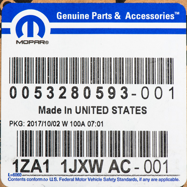 2014-2026 Ram Inside Remote Control Handle, Left 7FB81JXWAA | Mopar OEM ...