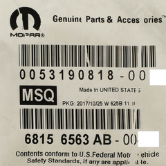 2014-2018 Jeep Cherokee OEM NEW 2014-18 Mopar Jeep Cherokee Front ...