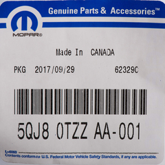 2014-2022 Jeep Wheel Flare Molding, Right 5QJ80TZZAA | Mopar OEM Parts ...