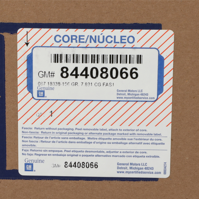 2015-2020 Chevrolet Front Upper Bumper Cover 84408066 | QuirkParts