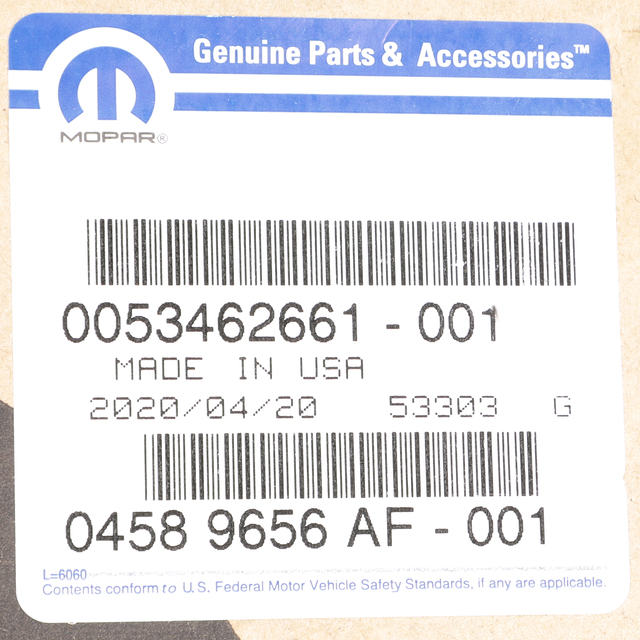 2011-2025 Mopar OEM NEW 11-19 Mopar Dodge Jeep Durango Grand Cherokee ...