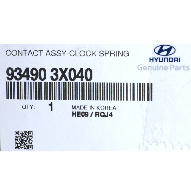 Hyundai - 93490-3X040 - Clock Spring - 2011-2016 Hyundai | OEM Hyundai ...