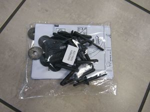 82215933 - Splash Guards-Rubber Rear Dually w/flares 2019-2026 Ram 3500 ...