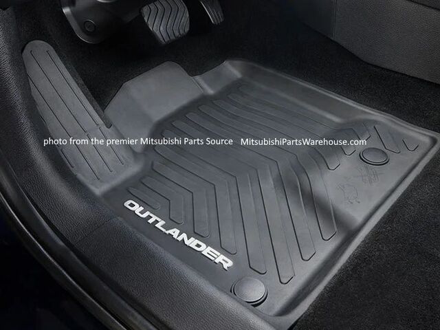 2024-2025 Mitsubishi Outlander PHEV Floor Mats All-Weather 2023 2024 ...