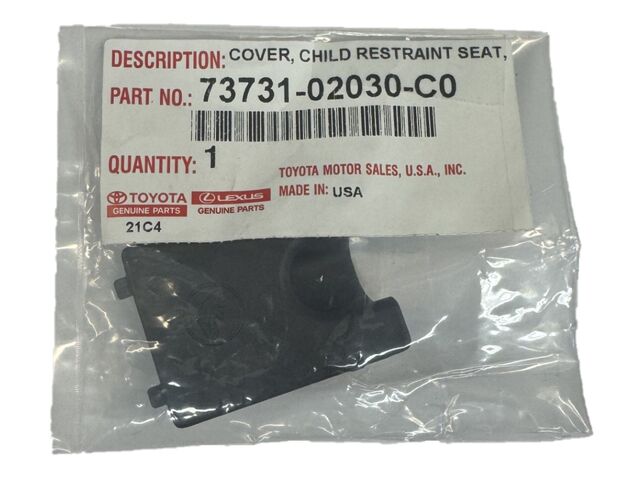 Genuine Toyota Child Restraint Seat Tether Anchor Cover 2020-2025 ...