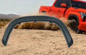 Genuine Toyota TRD PRO Tundra Fender Flares Black Camoflauge laser ...