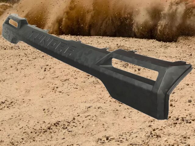 Genuine Toyota Tundra TRD Pro Upper Front Bumper Extension Camoflauge ...