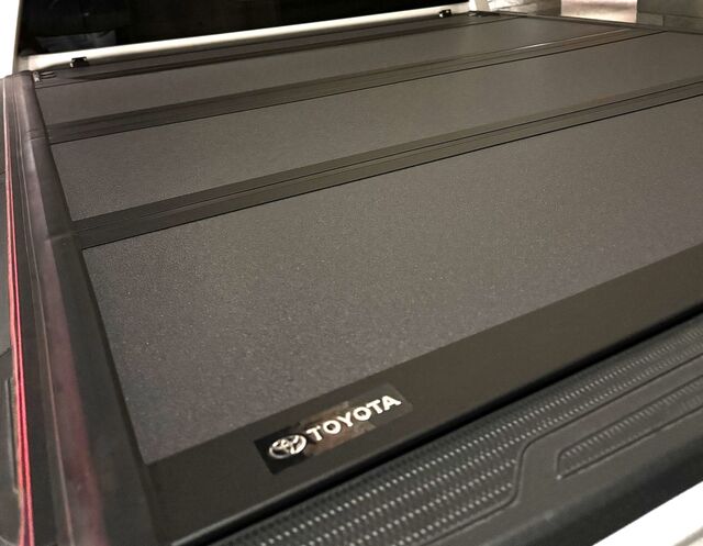 Genuine Toyota Tacoma Trifold Hard Tonneau Cover PT954-35240 | Frontier ...