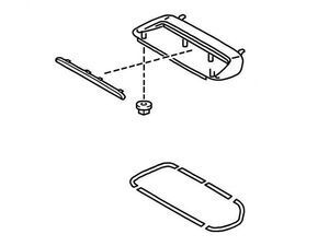 Genuine Toyota 4Runner Hood Scoop Insert Kit 76181-35080 | Frontier Toyota