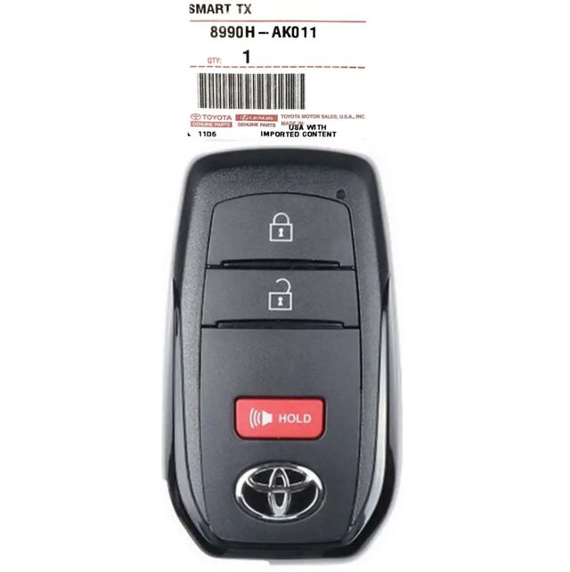 Genuine Tacoma Keyless Entry Transmitter Remote Key Fob 8990H-AK011 ...