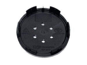 Genuine Toyota Tundra Sequoia Center Cap Black and Chrome 42603-0C121 ...