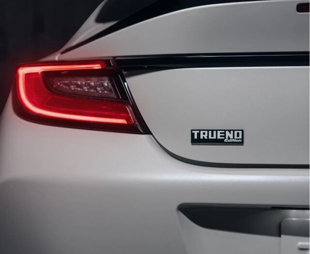 GR86 Badge "TRUENO" Edition Rear | 2024 GR86 PT413-18241-AB | Frontier ...