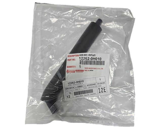 Genuine Toyota Camry Corolla Solara PCV Hose 12262-0H010 | Frontier Toyota