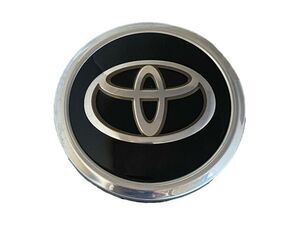 Genuine Toyota Tundra Sequoia Center Cap Black and Chrome 42603-0C121 ...