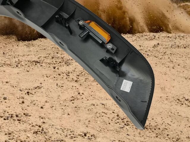 Genuine Toyota TRD PRO Tundra Fender Flares Black Camoflauge laser ...