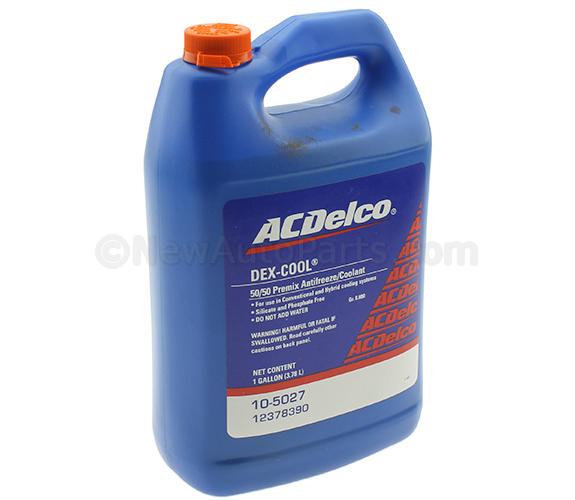 Dex-Cool 50/50 Pre-Mix Engine Coolant - 1 gal 12378390 | NewGMParts.com
