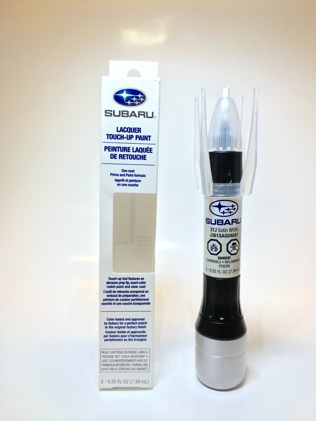 Touch Up Paint Satin White 37j J361SAG040A1 | Subaru Parts For You