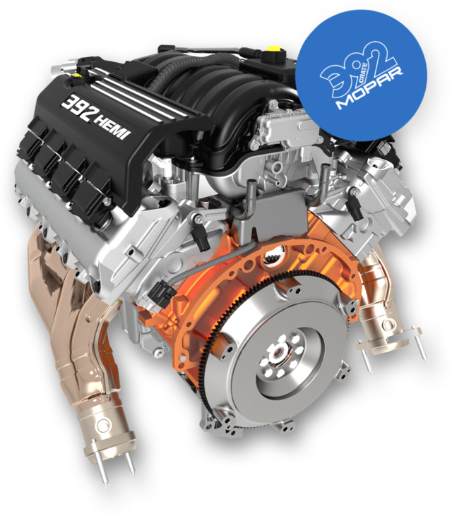 2022 Dodge Challenger 392 Crate Hemi® Engine 68303090AC | EastcoastMoparts